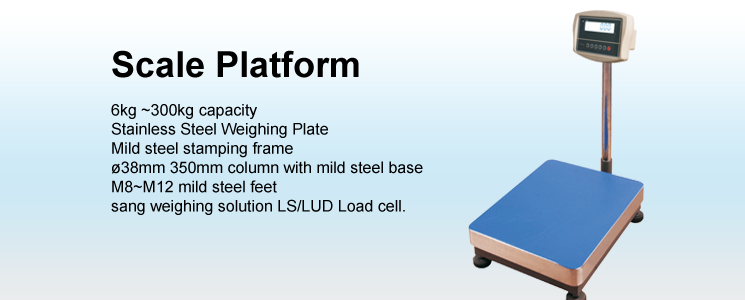 Platform scale Banner | Sang-Weighing